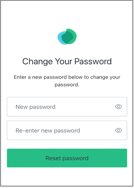 Password reset